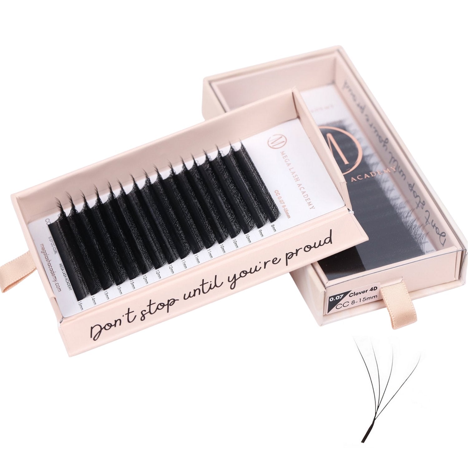 Clover Lash 4D Premade | Wispy Natural Volume Lashes Extension